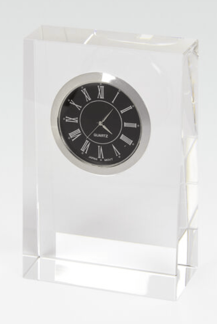 Crystal Glass Clock – Anderson's Nantucket