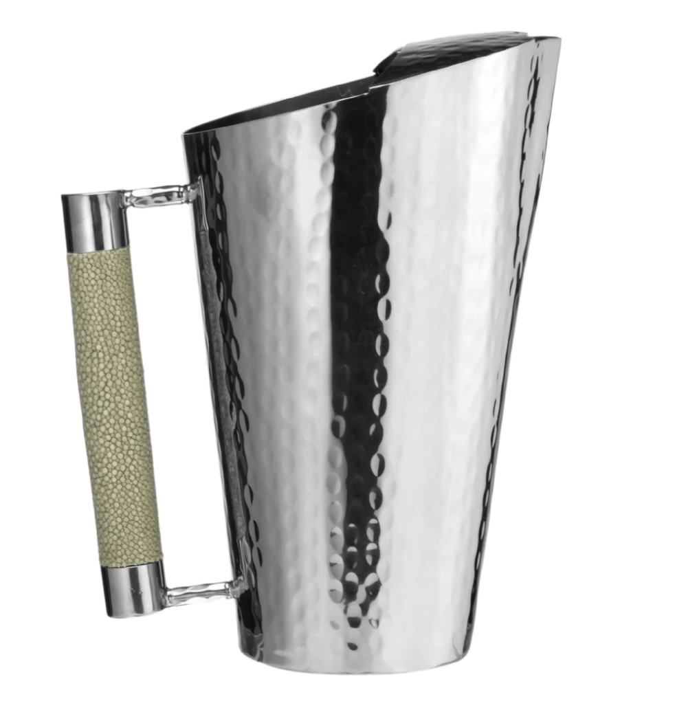 Hammered Stainless Steel Tapered Pitcher – Anderson's Nantucket