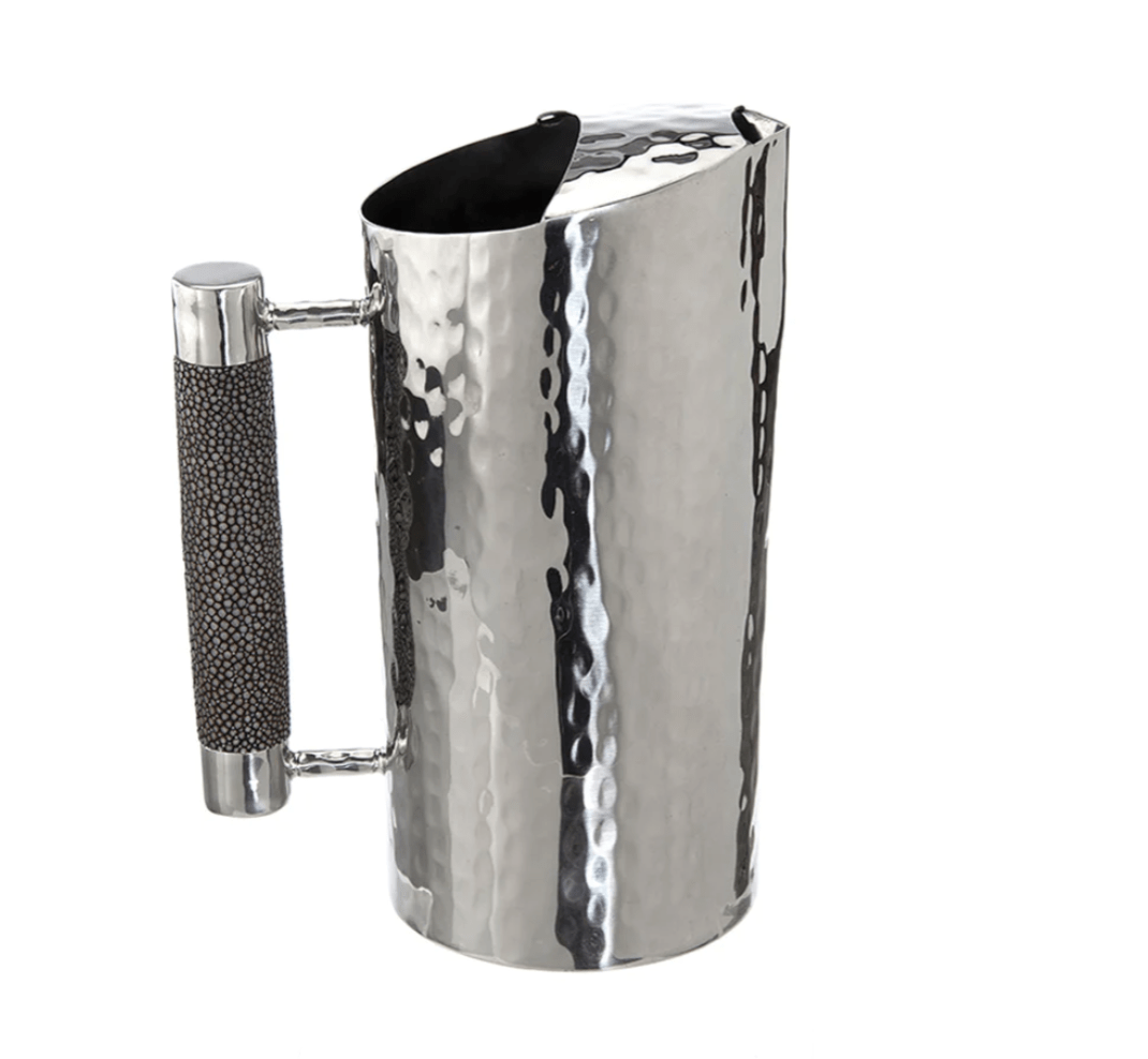 Hammered Stainless Steel Pitcher – Anderson's Nantucket