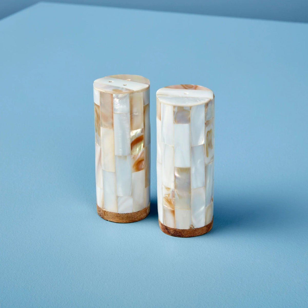 Shell Mosaic Salt & Pepper Set – Anderson's Nantucket